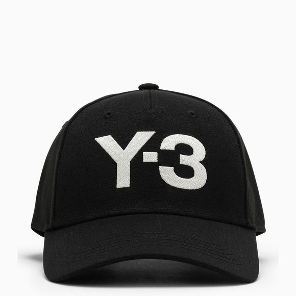 adidas Y-3 | Accessories | Adidas Y3 Black Hat With Embroidered Logo ...